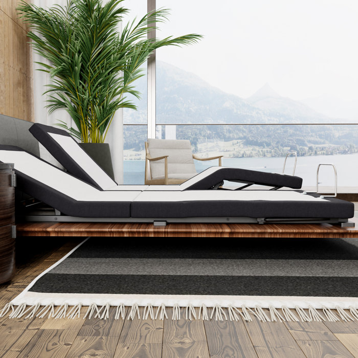 BlissfulNights Blissful Nights Z4 Adjustable Base, Zero Clearance for storage and platform ...